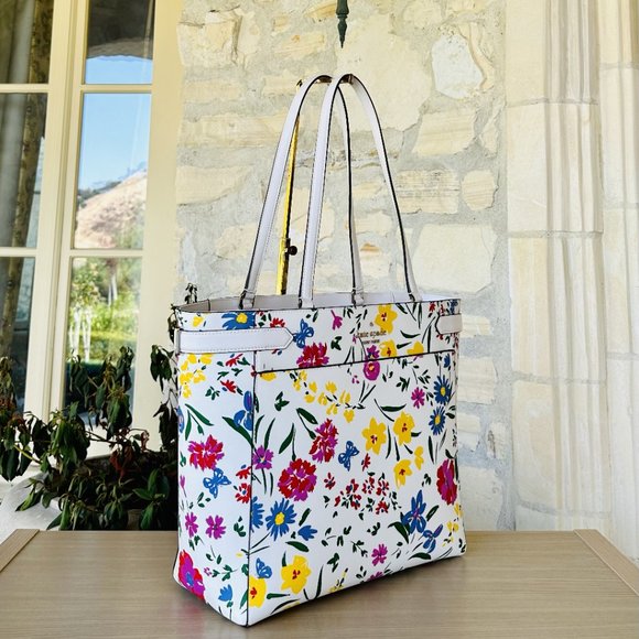 kate spade | Bags | Kate Spade Laptop Tote Staci Saffiano Leather Large ...